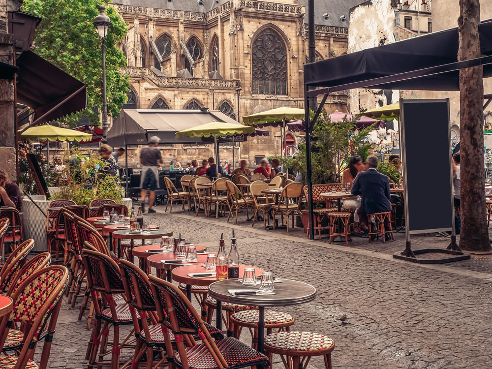FRENCH FOOD: It's more than a dish, it is the whole experience.